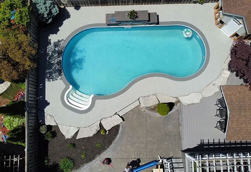 Rubber Pool Deck Resurfacing | Ontario Rubber Installations