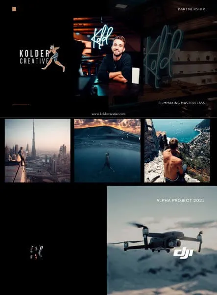Kolder Creative – Filmmaking Masterclass & Network