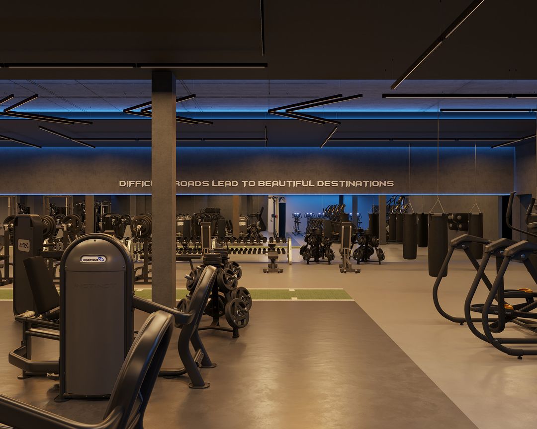 OIC Design | Wellness Department Gym