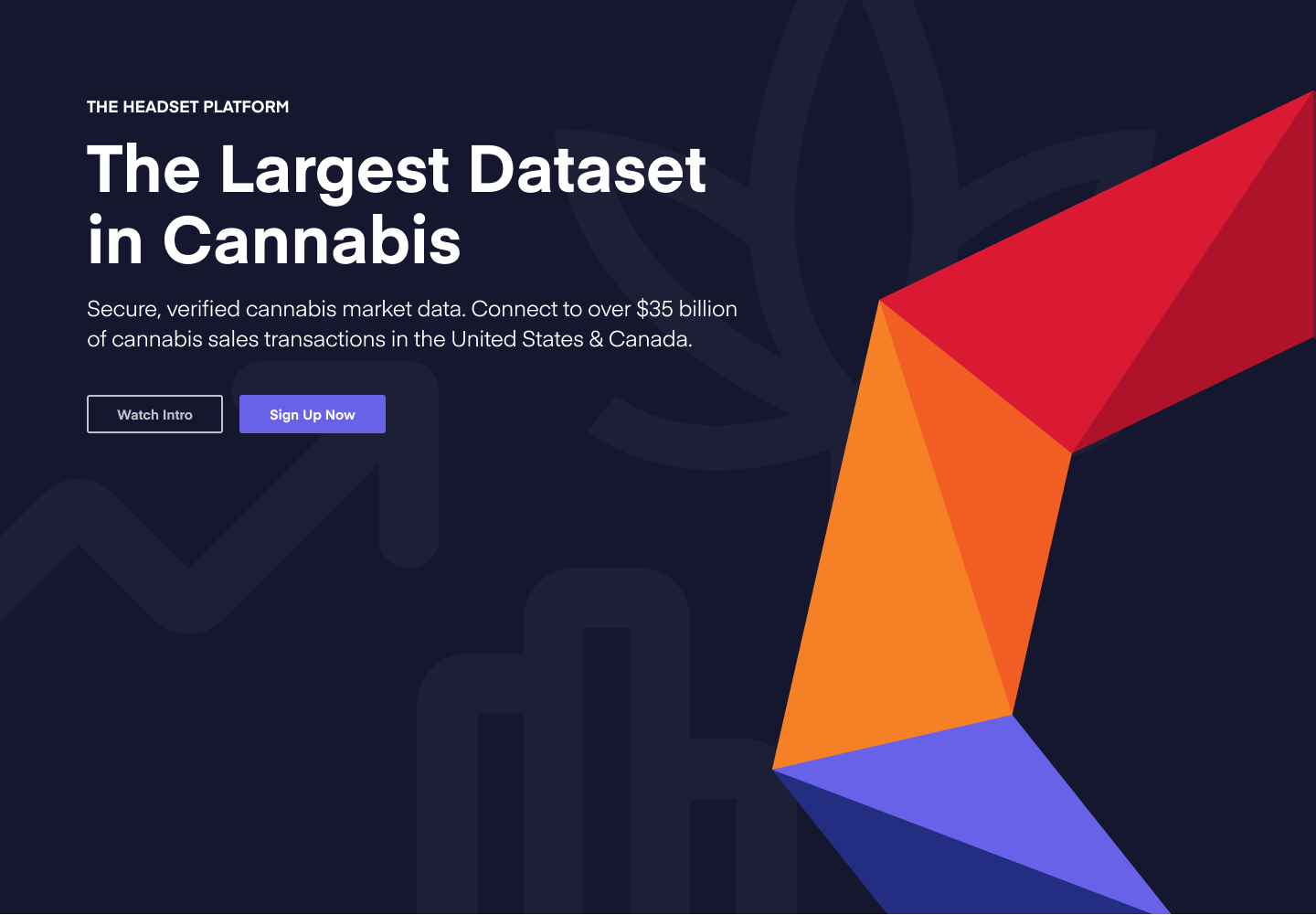 Our Platform - The Largest Dataset In Cannabis | Headset