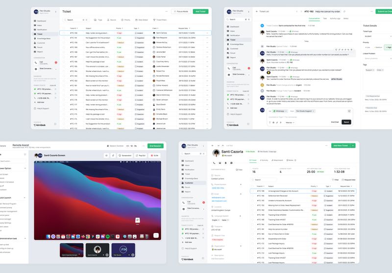 Kirridesk - Customer Service Management System Case Study.
