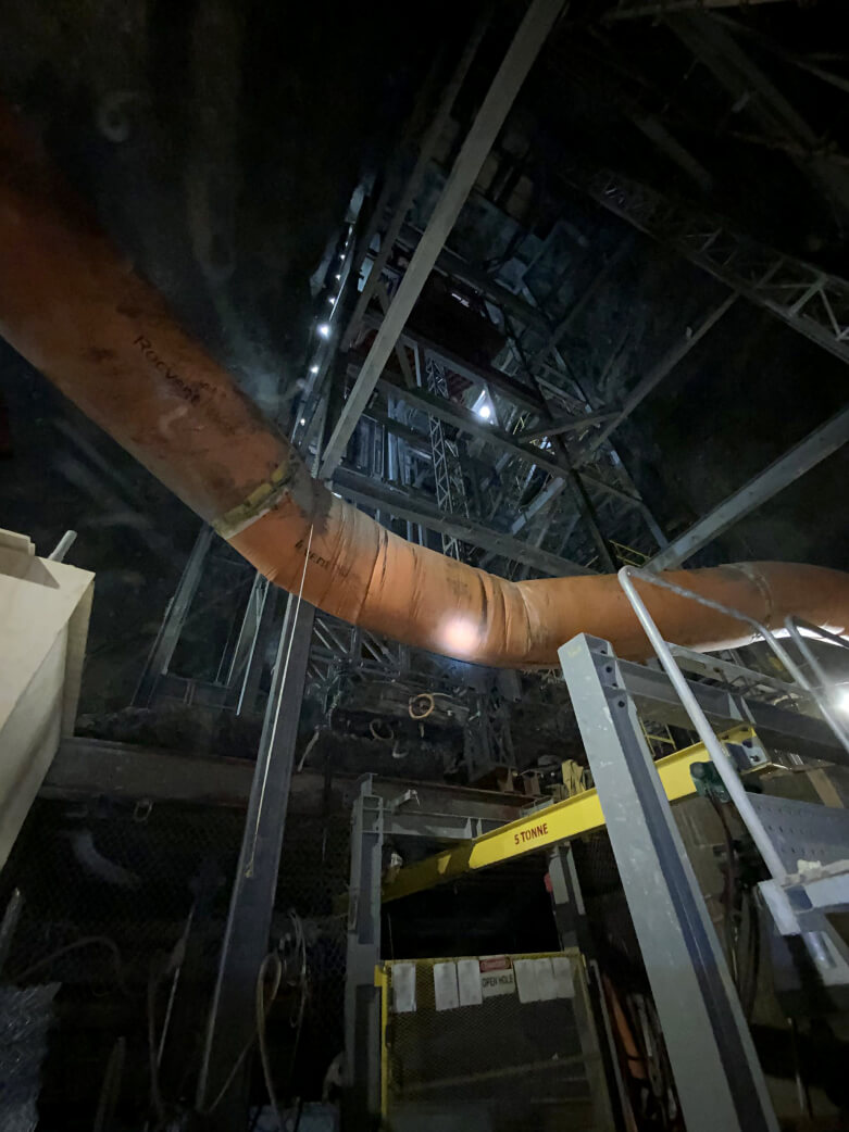 Tesc | Glencore Onaping Depth Project Headworks Steel Installation