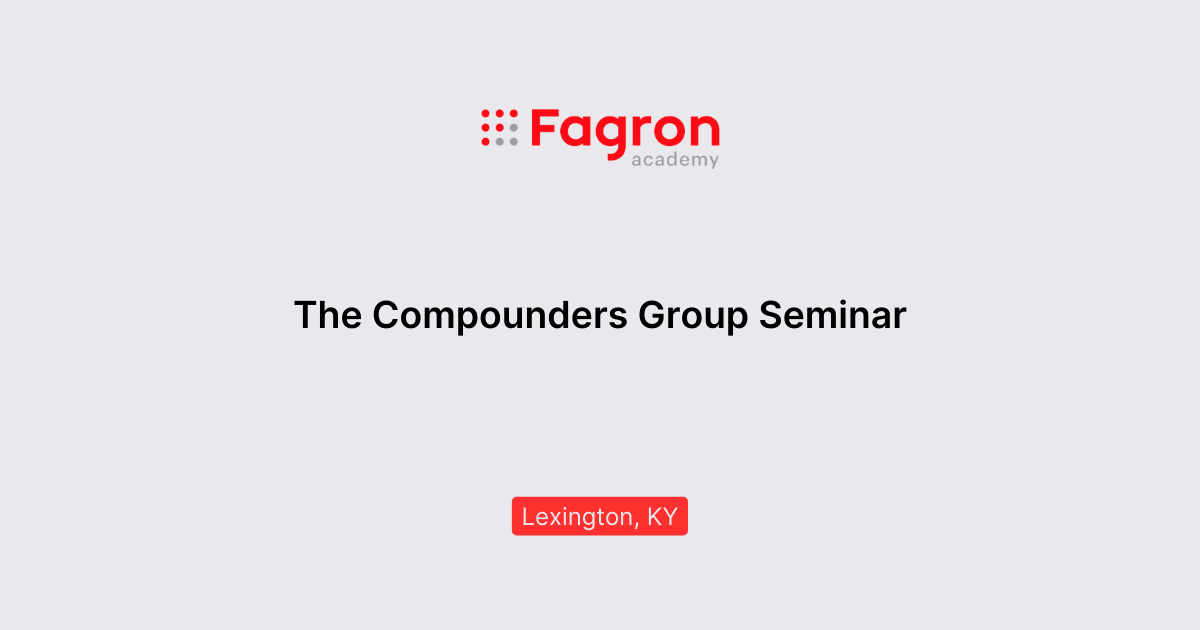 Events | Fagron Academy