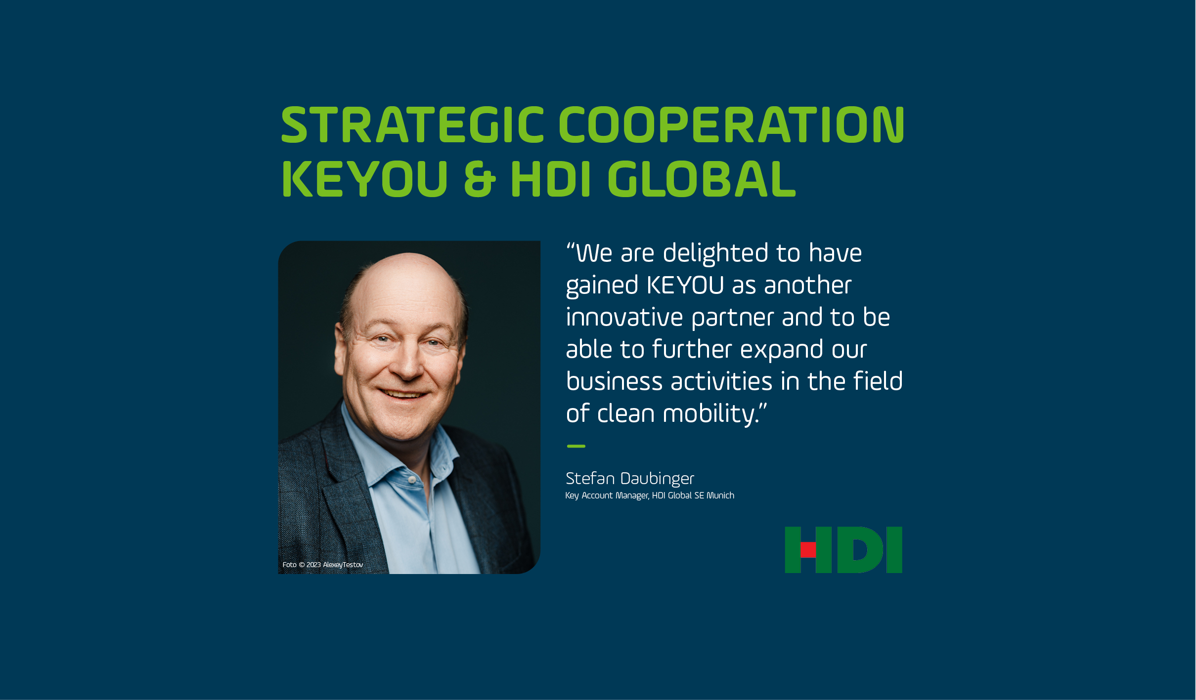 KEYOU and HDI Global announce strategic cooperation