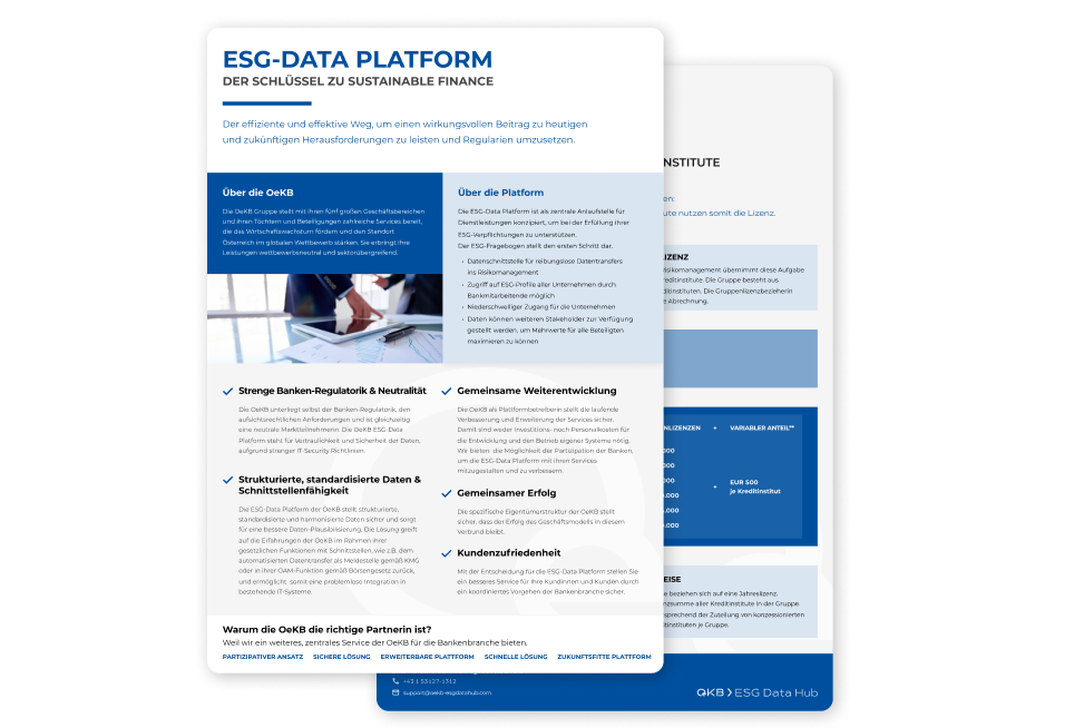 OekB ESG Data Hub