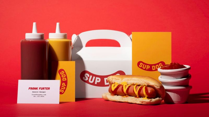 Sup Dog Branding: Bites of Playful Hospitality Design