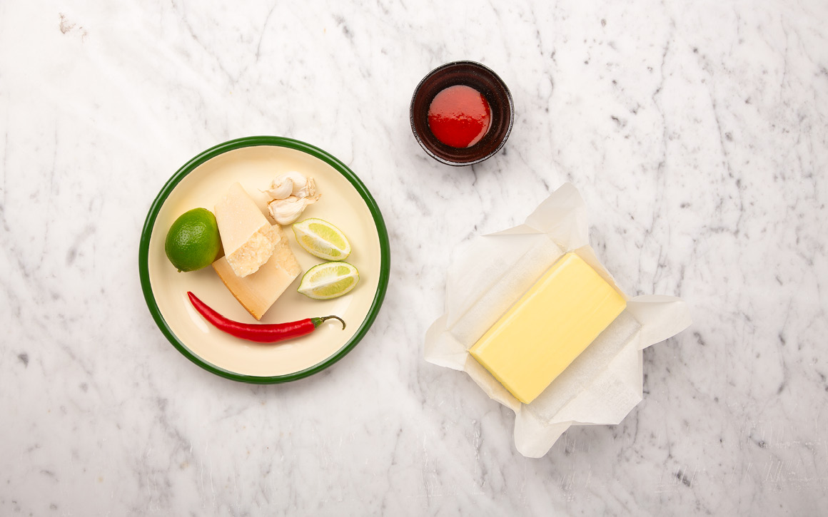 Chilli, Lime & Parmesan Butter