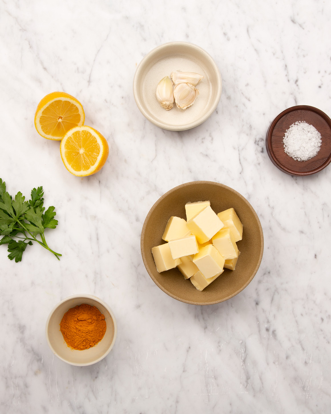 Garlic, Turmeric & Parsley Butter