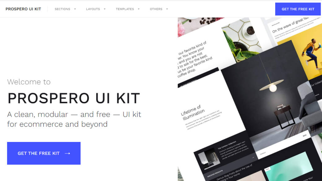 Prospero Ecommerce UI Kit