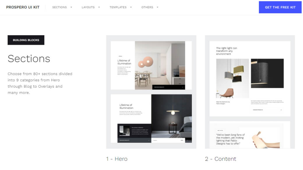 Prospero Ecommerce UI Kit