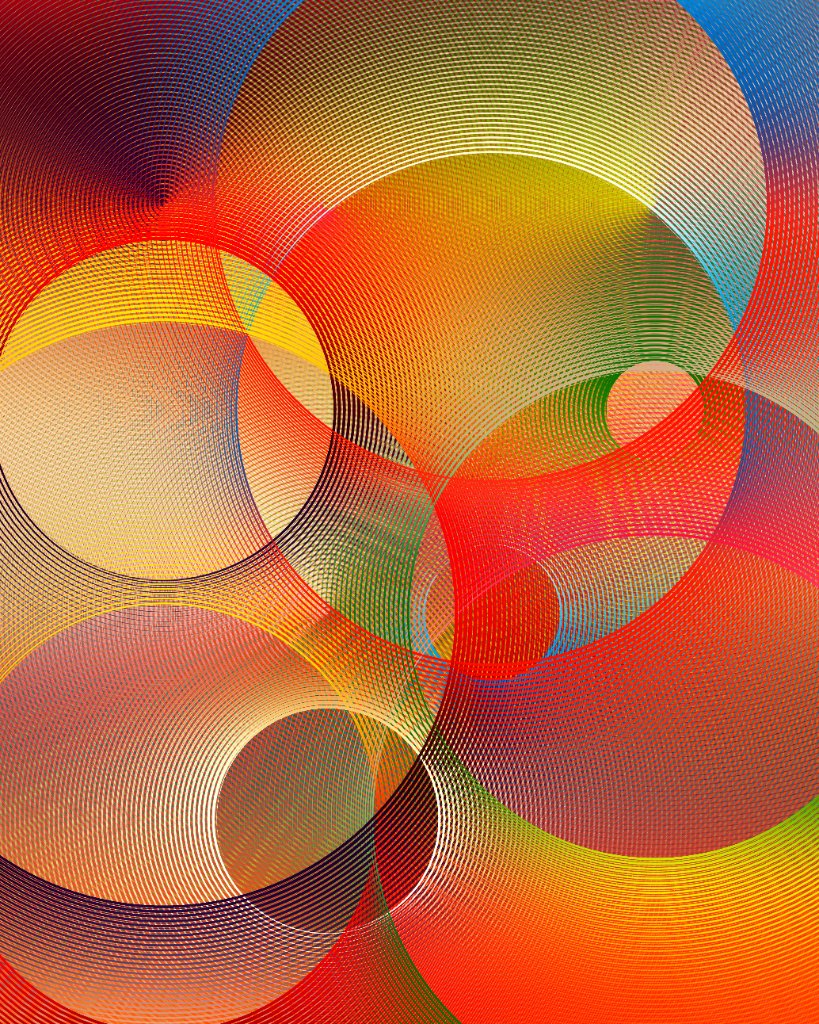 circle interference study by Zach Lieberman - Collection - Le Random