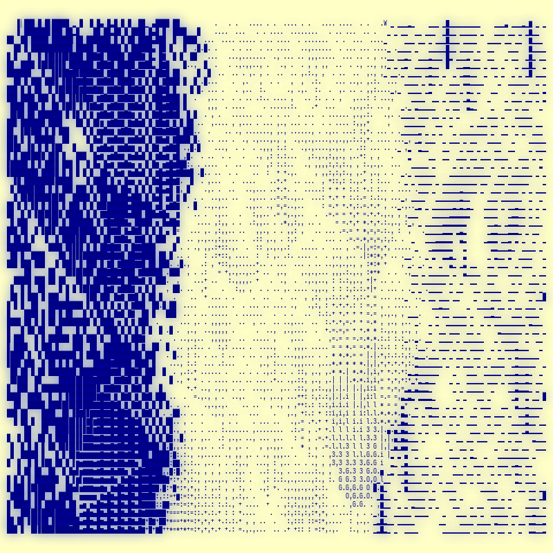 ASCII-SCAPE #58 by Karsten Schmidt - Collection - Le Random