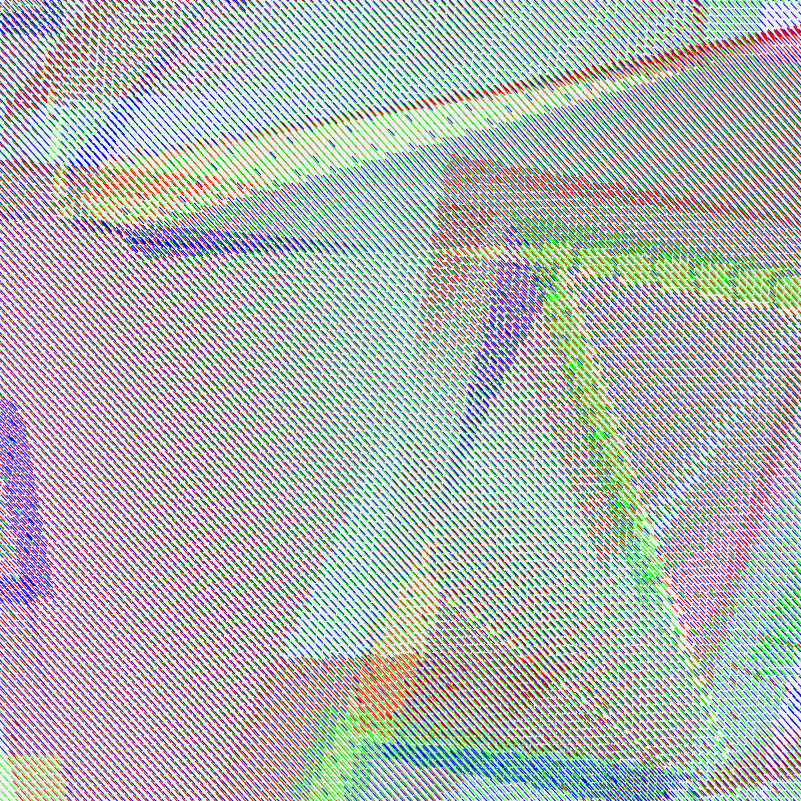 Still Life (RGB C) by Casey Reas - Collection - Le Random