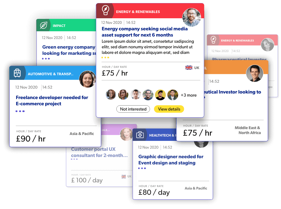 FreelanceHUB, connecting freelancers with businesses and other freelancers