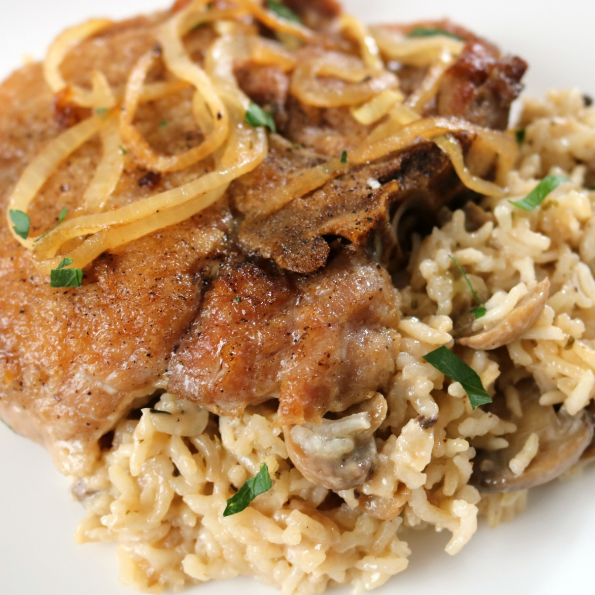 Pork Chops and Rice Casserole | Riceland