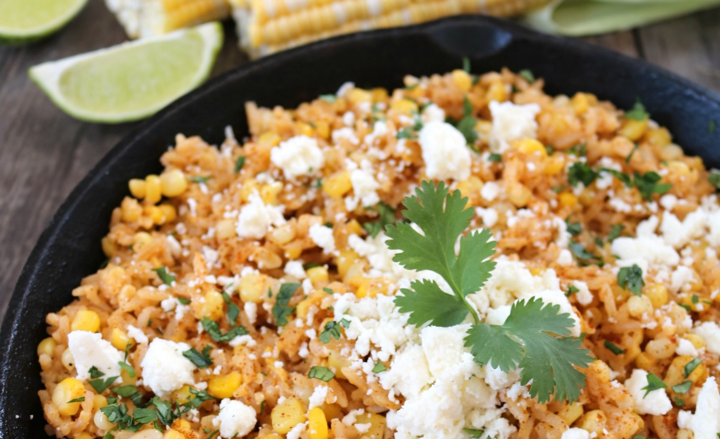 Mexican Street Corn and Rice Skillet | Riceland