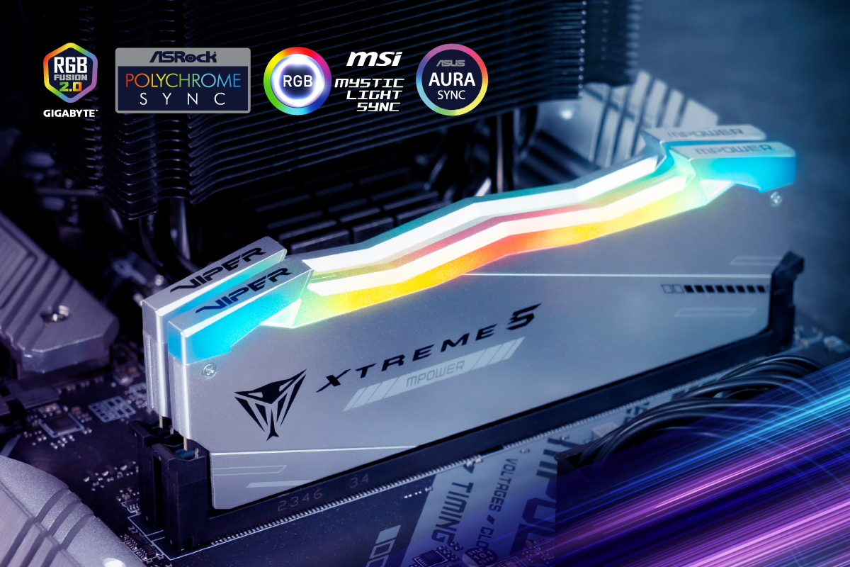 Viper Xtreme 5 RGB DDR5 MPOWER 系列 | Viper Gaming