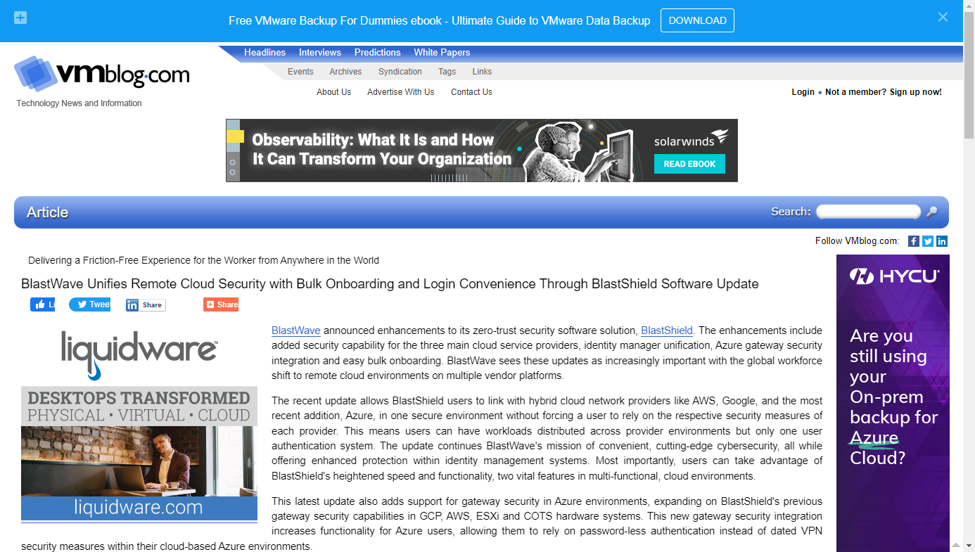 BlastWave Press Releases | OT Cybersecurity