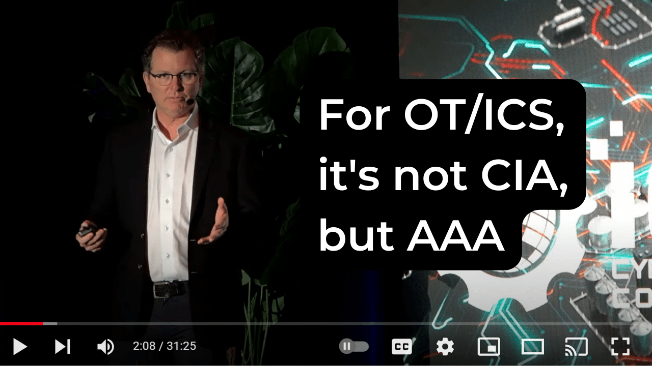 For OT/ICS, it's not CIA, but AAA | OT Cybersecurity