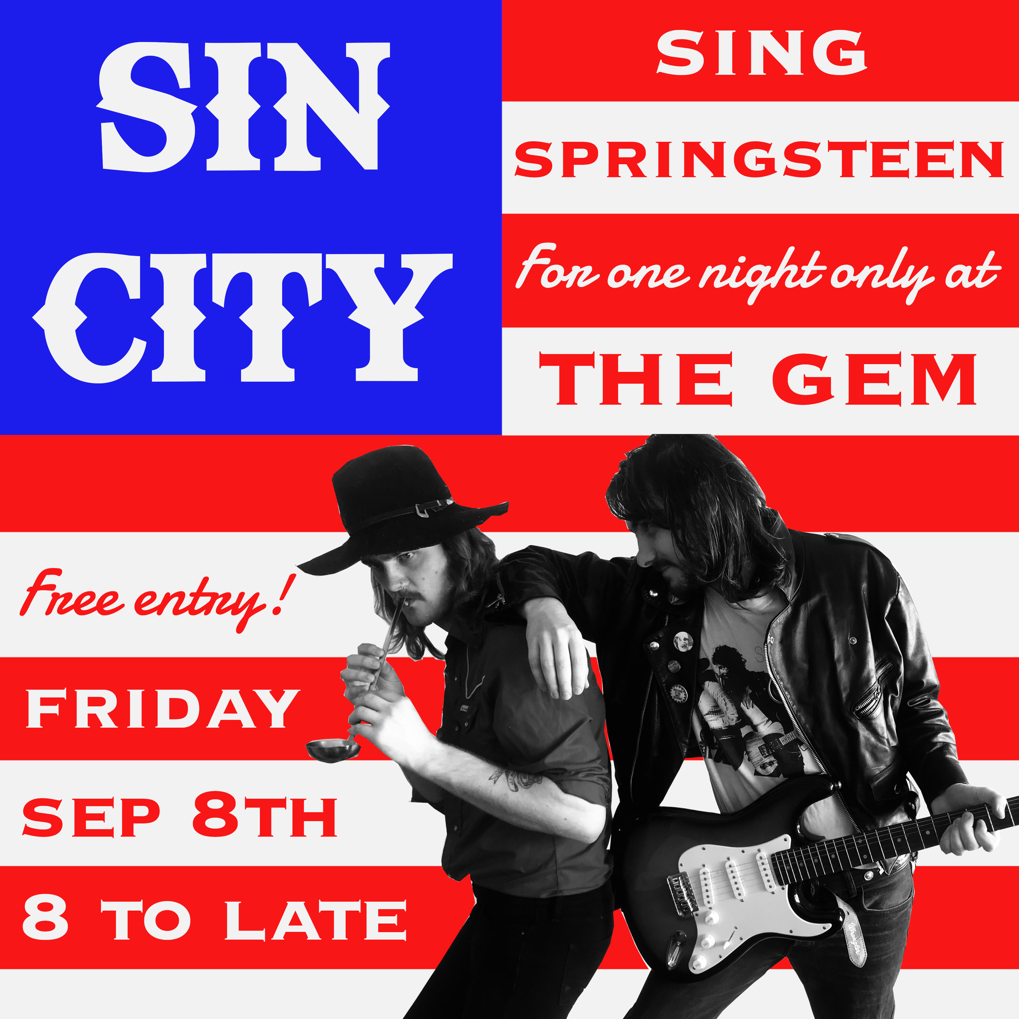 Sin City Sing Springsteen