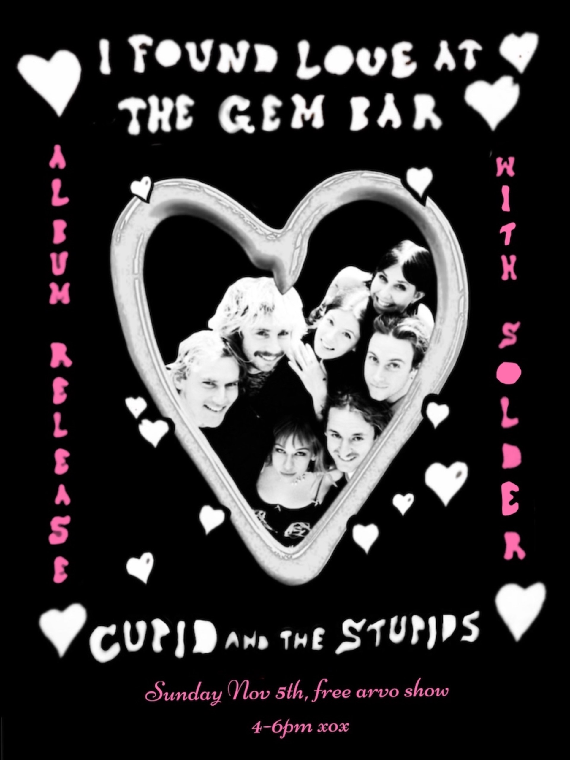 Cupid and The Stupids album launch + Solder