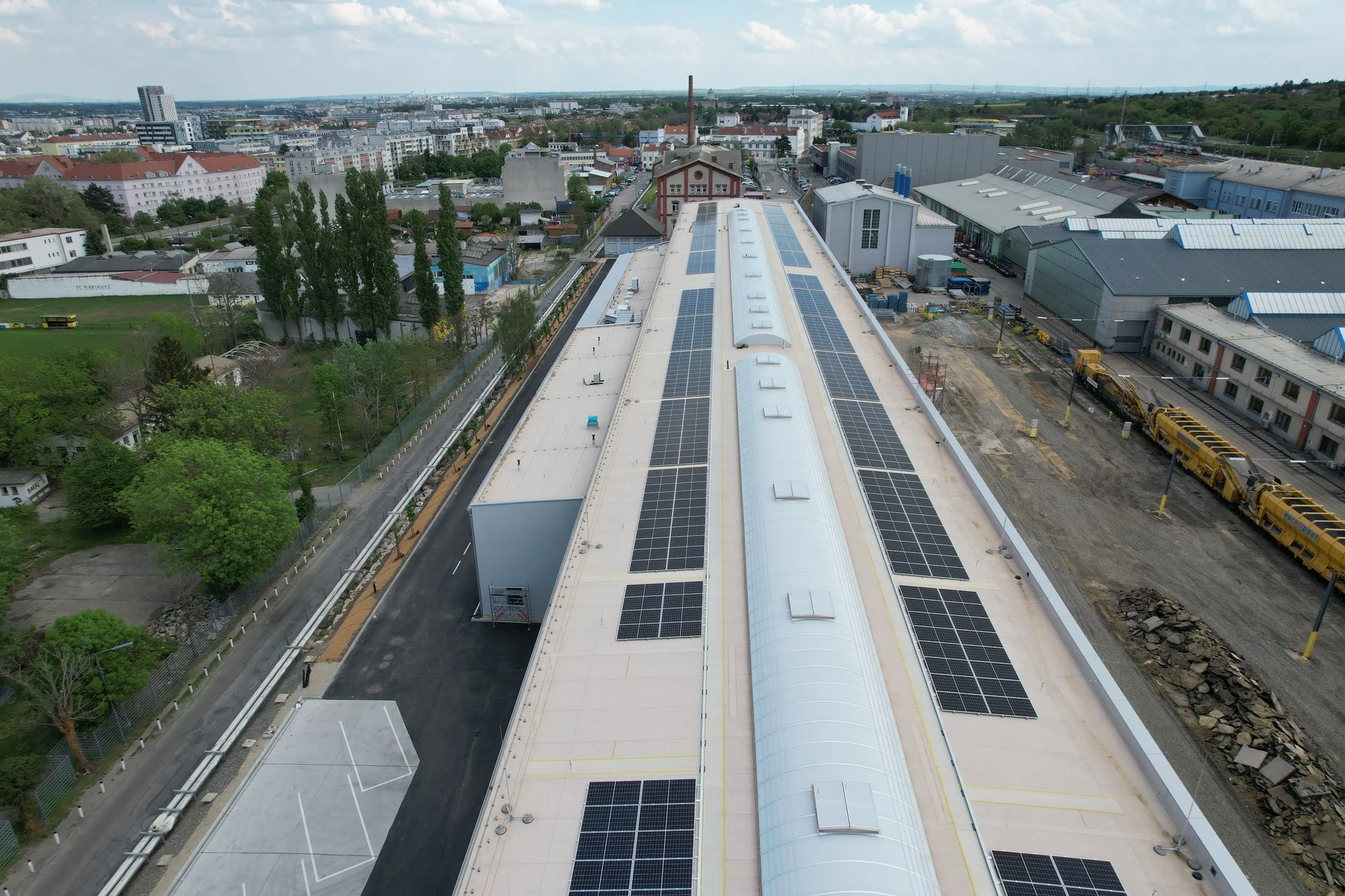 Projekt: ÖBB TS Servicehalle IC Simmering