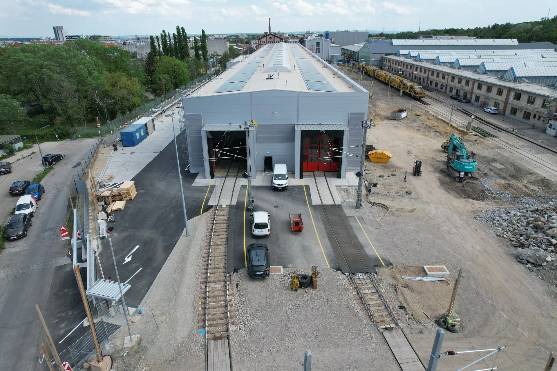 Projekt: ÖBB TS Servicehalle IC Simmering
