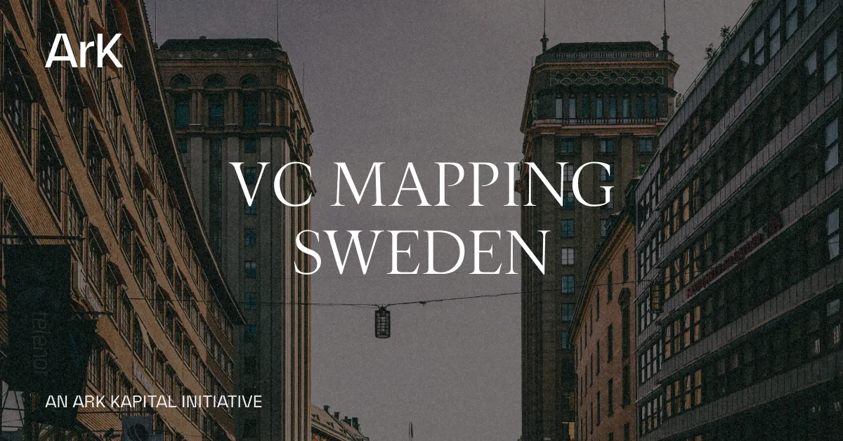 Swedish VC Firms – 40 of Sweden's Top VC's