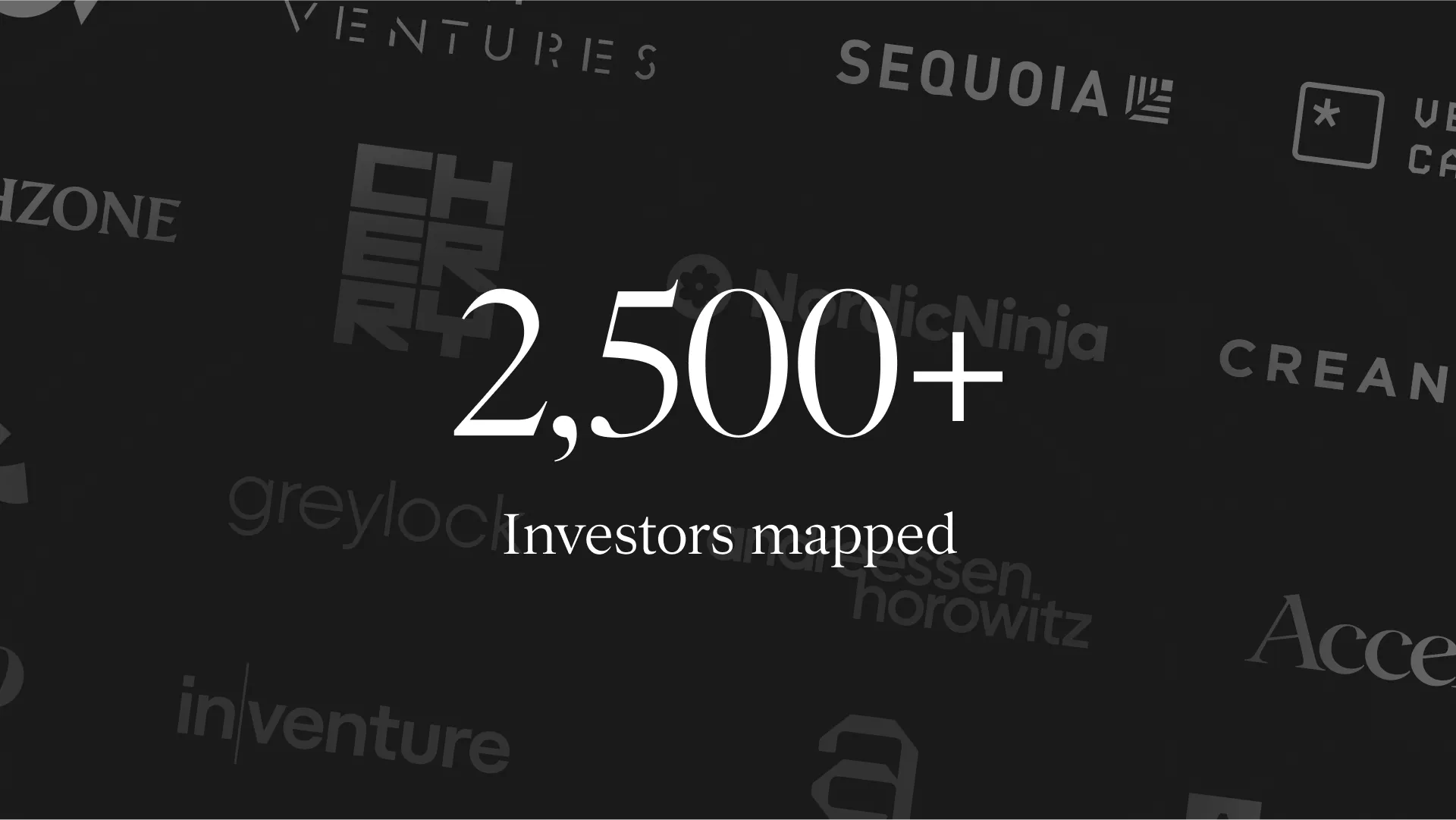 VC Mapping – Over 2500 VC's in one place
