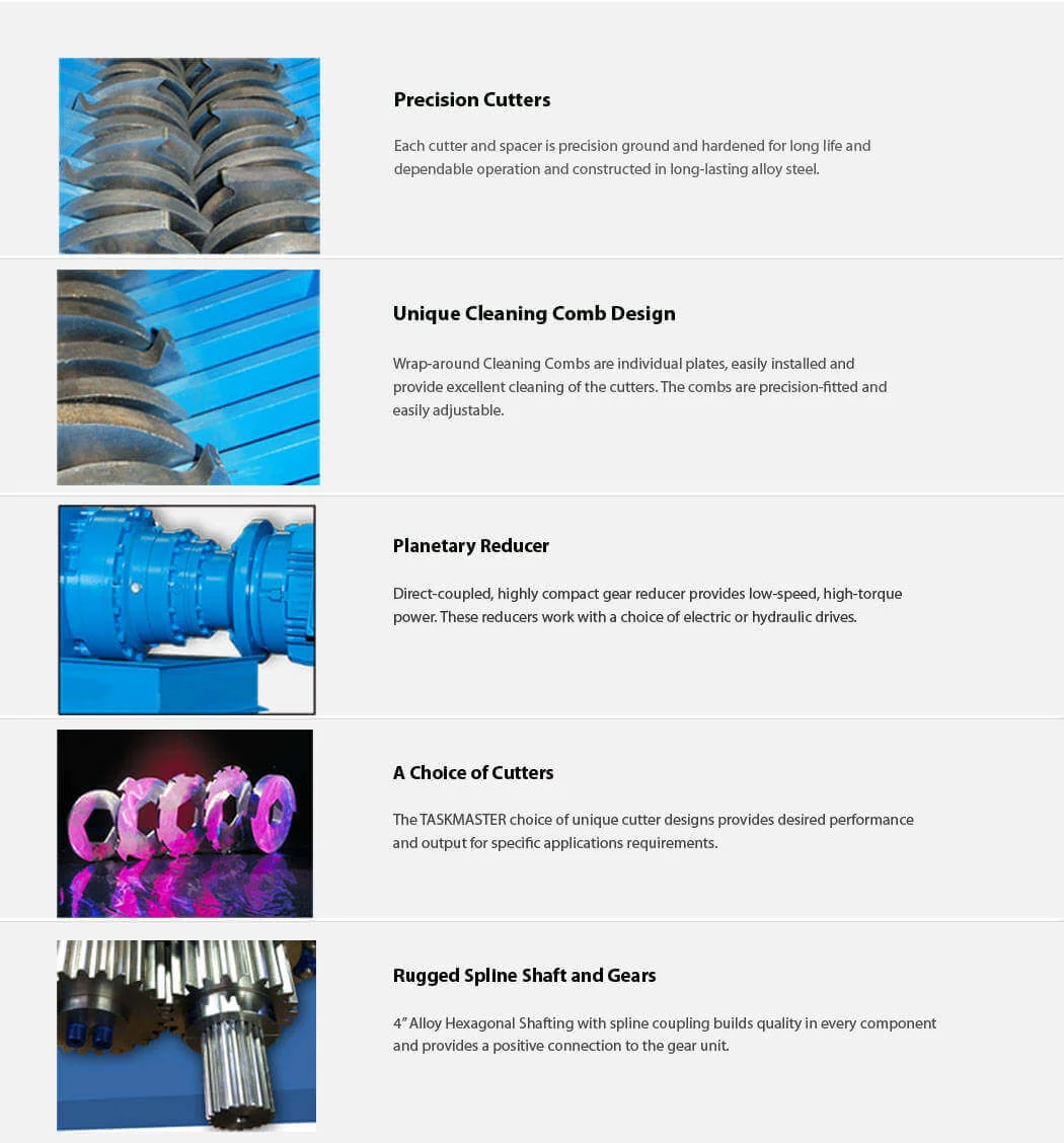 TASKMASTER TM2300 | Heavy Duty Industrial Shredder | Franklin Miller