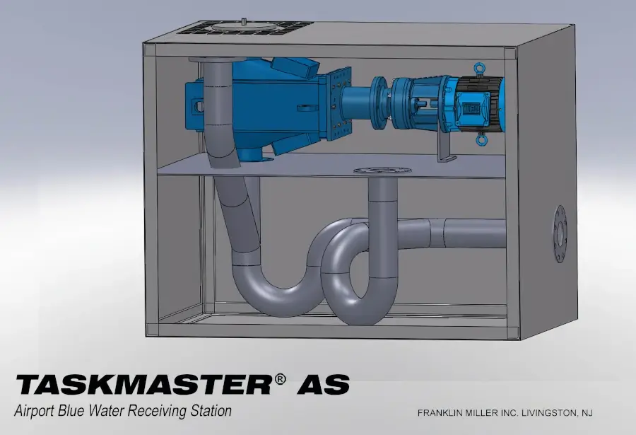 Airport Receiving Station | Sludge Receiving Station | Franklin Miller Inc