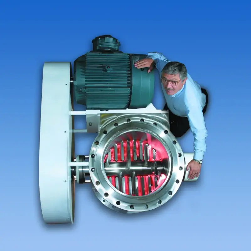 PIPELINE DELUMPER® Heavy Duty Petrochemical In-line Processing