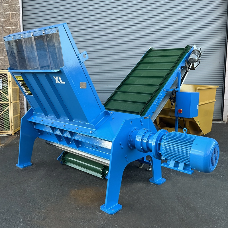 Taskmaster® XL Pallet Shredder with optional conveyor and separator