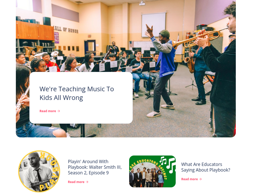 Blog - Playbook - Online platform to learn music