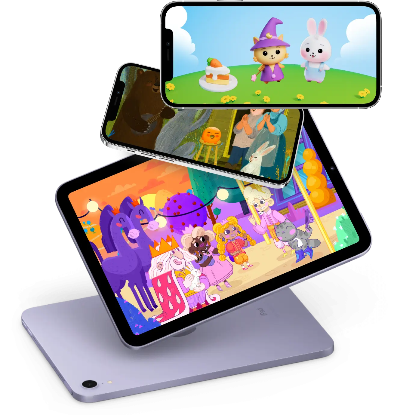 boook: interactive children stories for an iPad