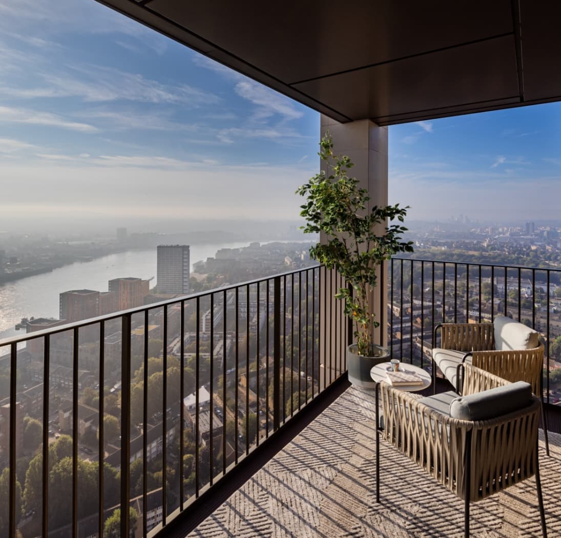 Balcony Views | One Thames Quay