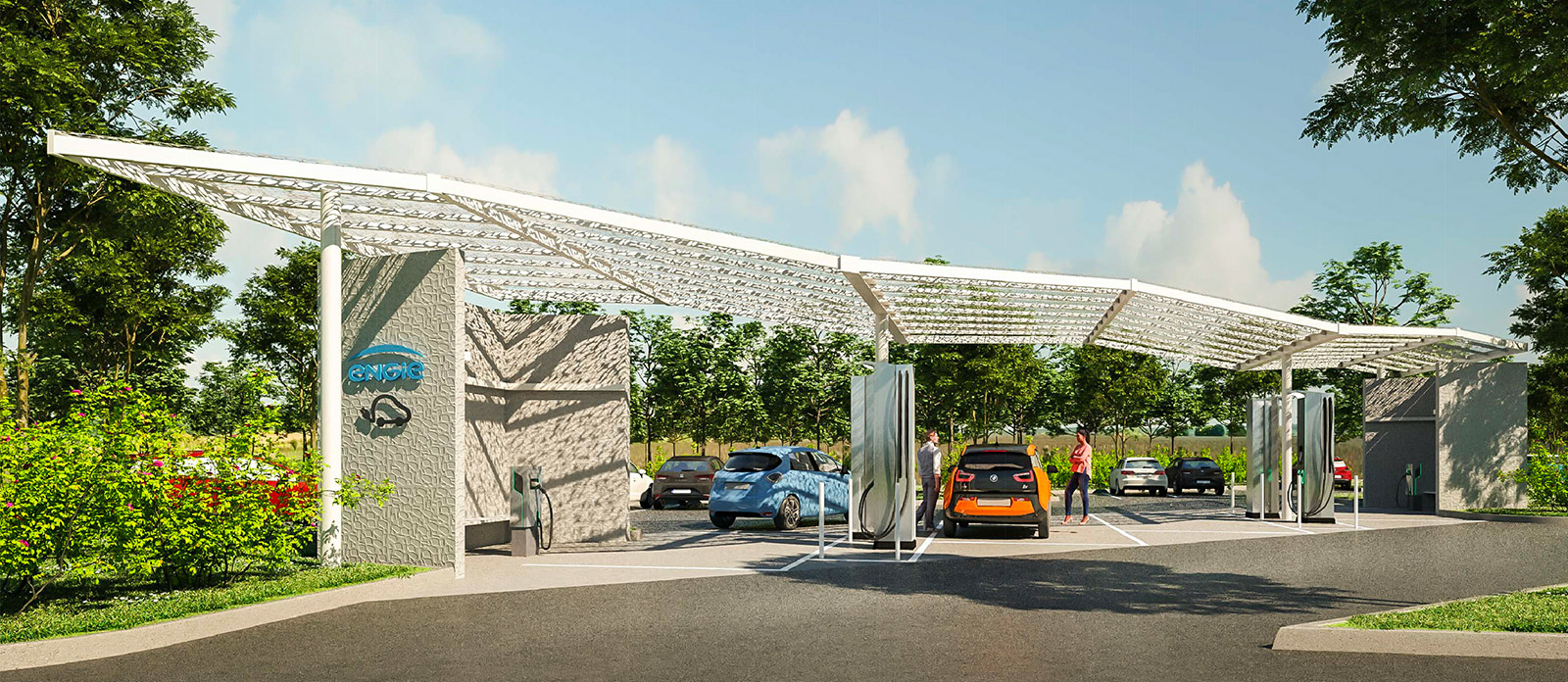 Projet Architecte de Mobilités - Réalisation de stations de recharge très haute puissance