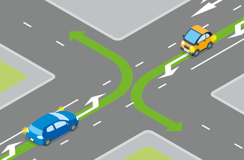 Différence rond-point et carrefour à sens giratoire - Ornikar