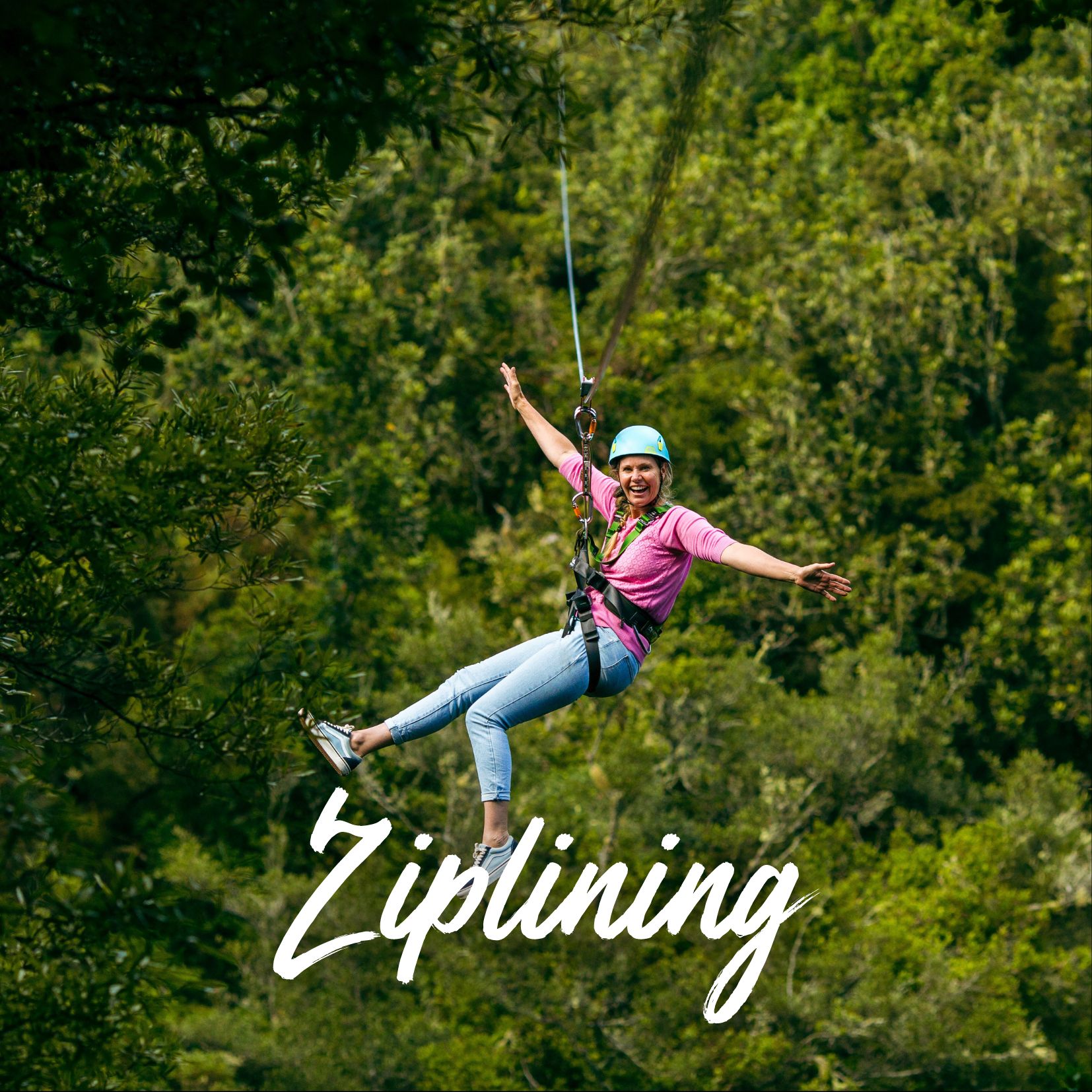Rotorua Ziplines | Ōkere Falls, Rotorua | Zipline Over Waterfalls