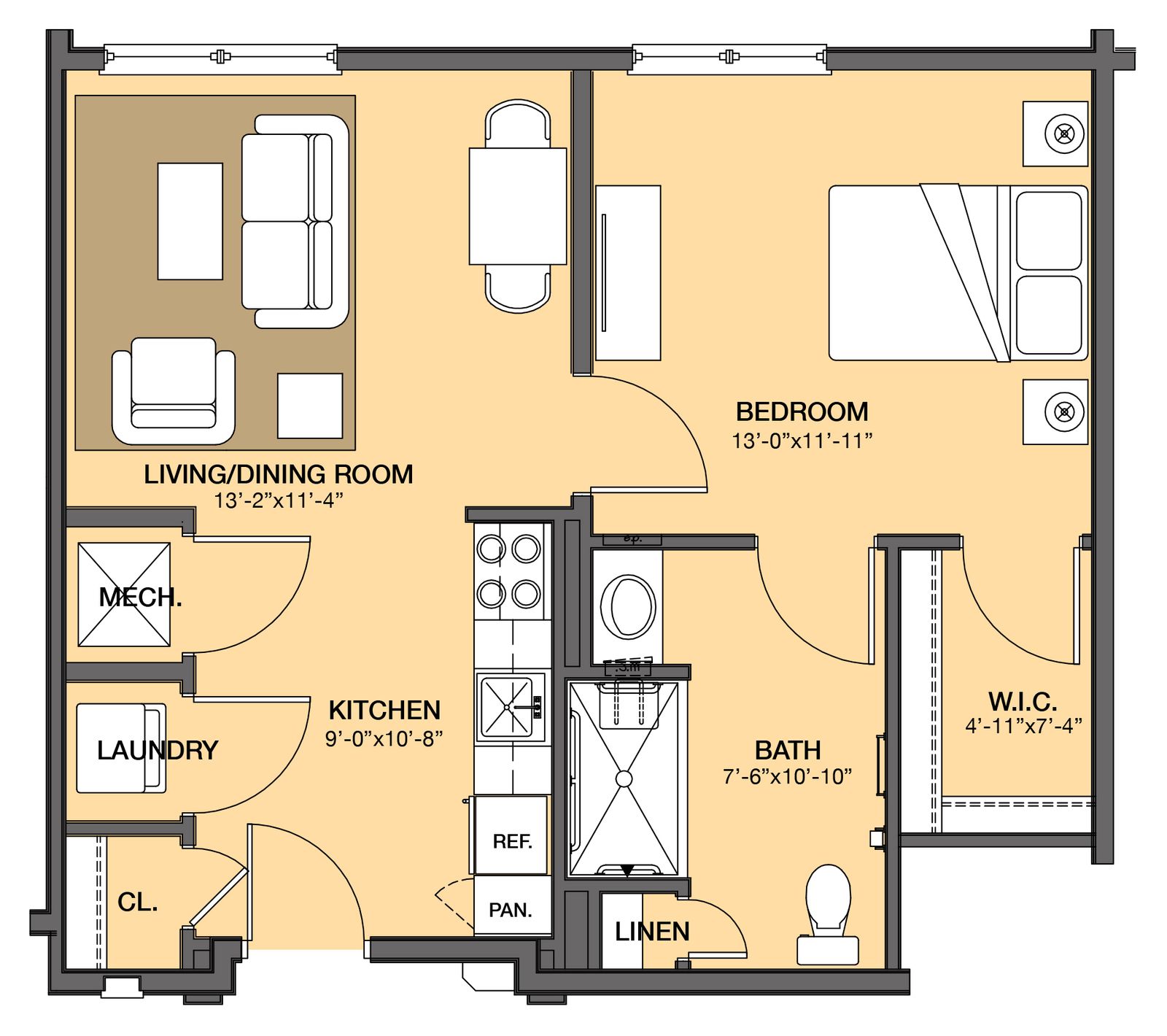 Independent Living Apartment Floor Plans | Springwell Senior Living