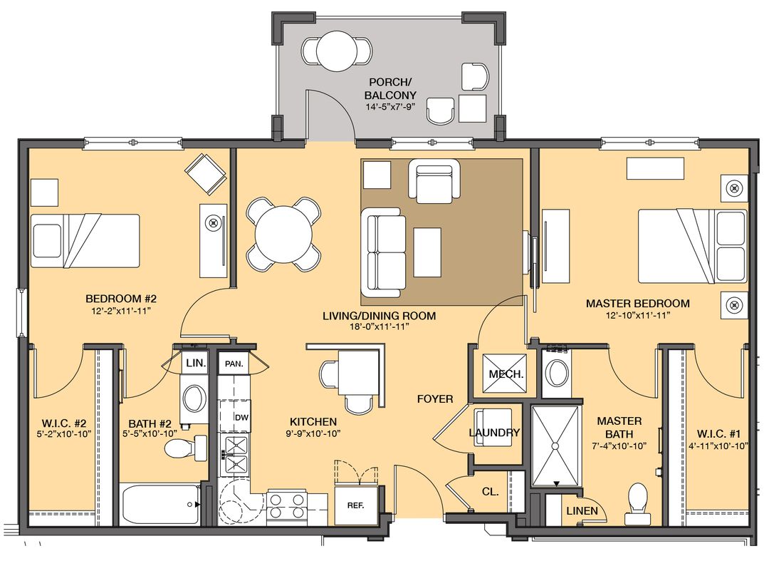 Independent Living Apartment Floor Plans | Springwell Senior Living