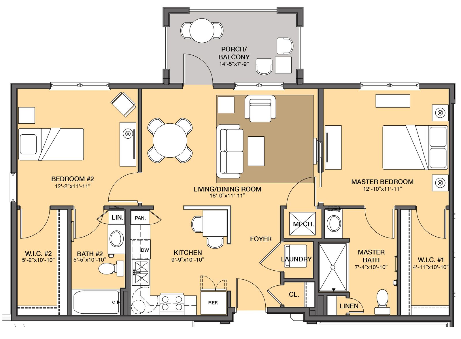 Independent Living Apartment Floor Plans | Springwell Senior Living