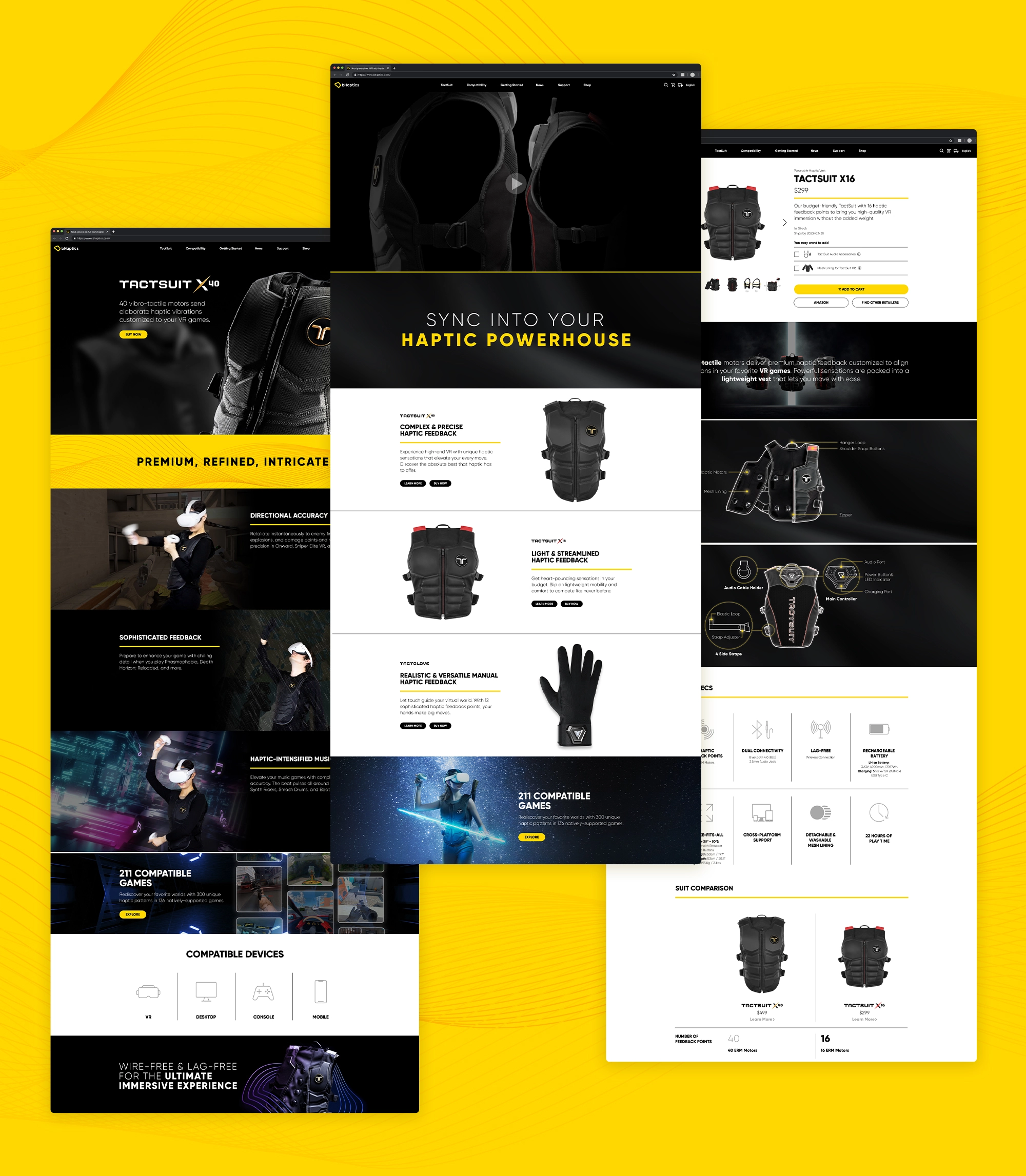 전환율을 높인 웹 디자인: bHaptics의 사용자 경험 향상 사례 | 보더엑스 BorderX