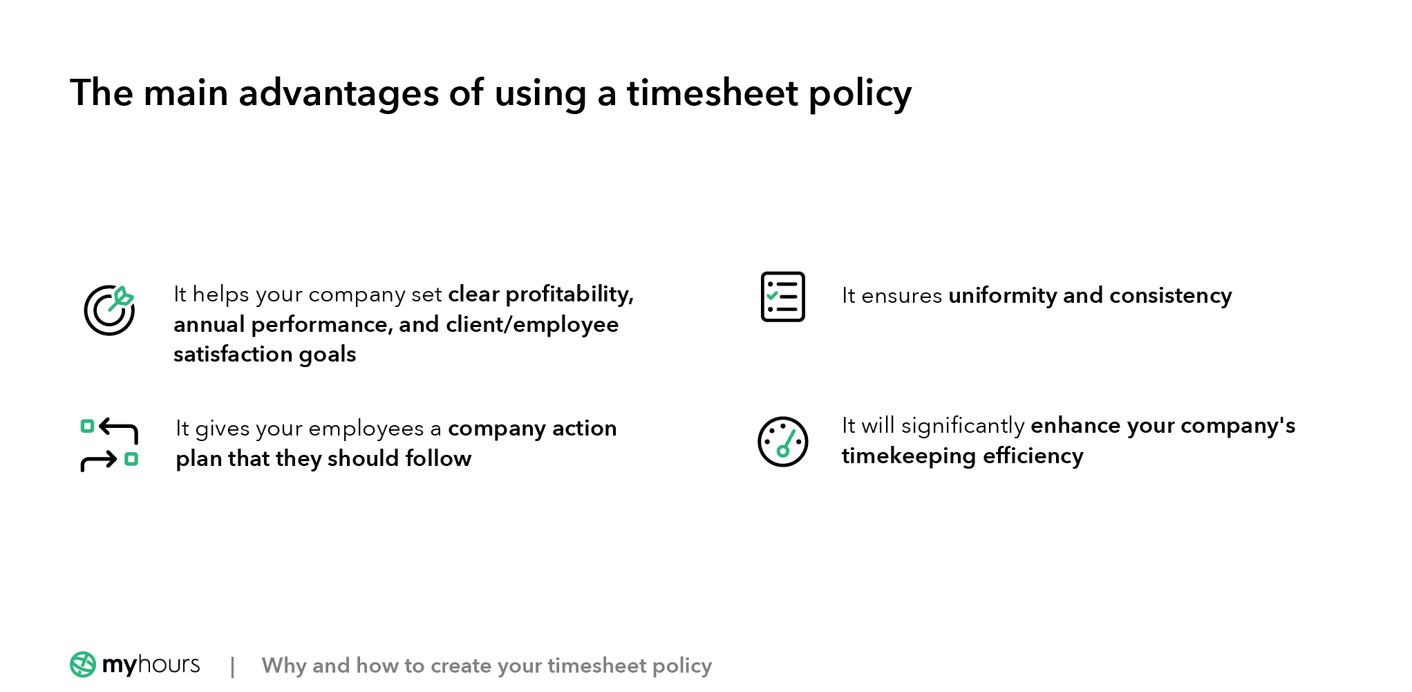 Why and How to Create Your Timesheet Policy | My Hours