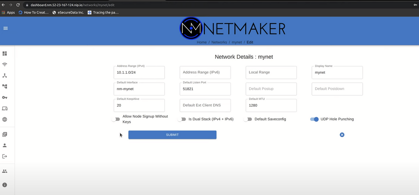 How to use Netmaker v0.10, WireGuard® Virtual Networking Platform