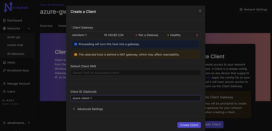 Remote Access VPN to Azure