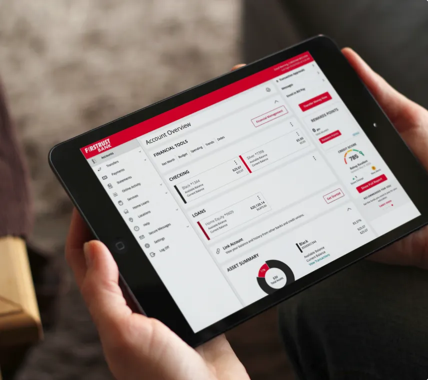 Online Platform | Firstrust Bank