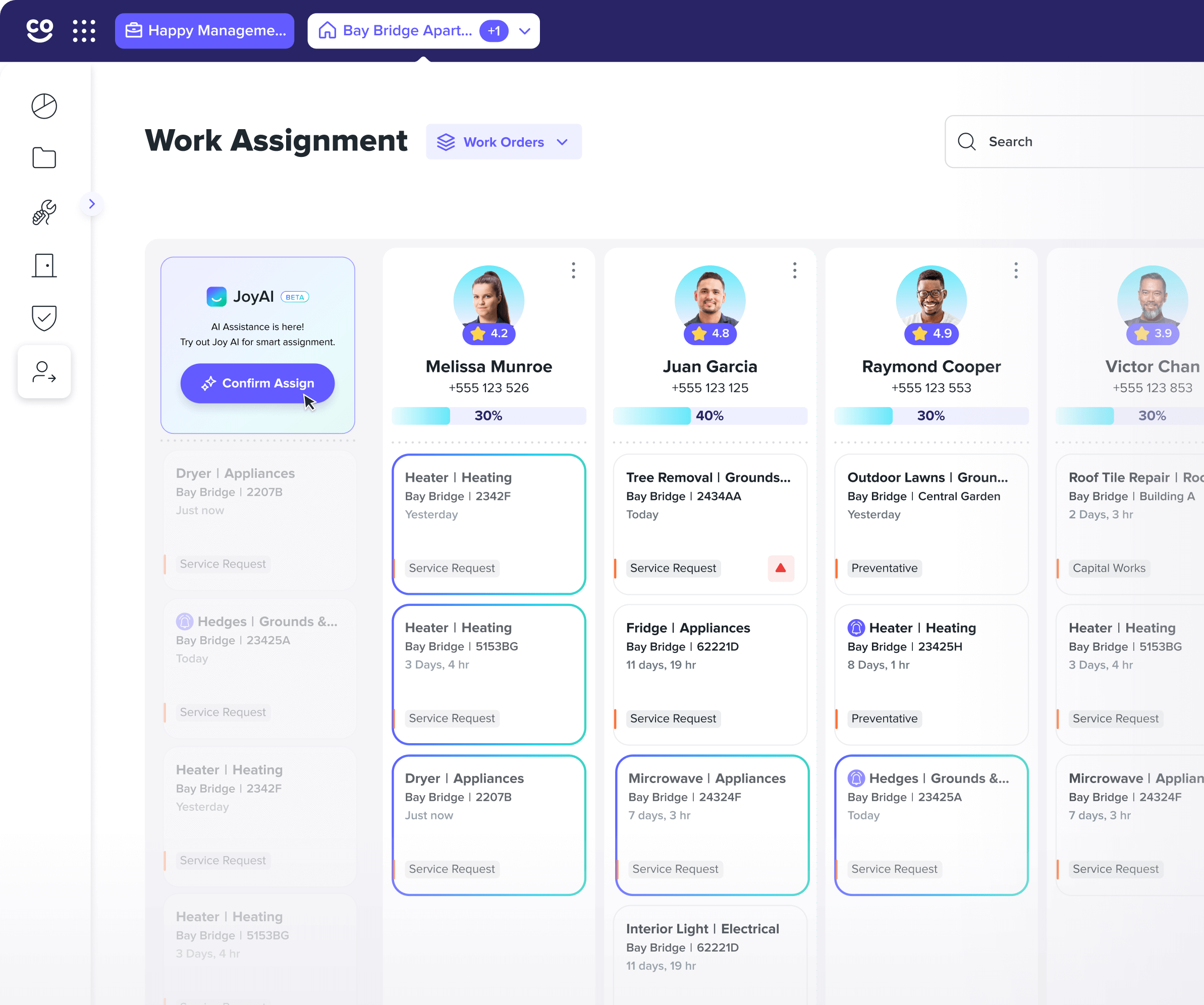 HappyCo | The future of Maintenance Centralization