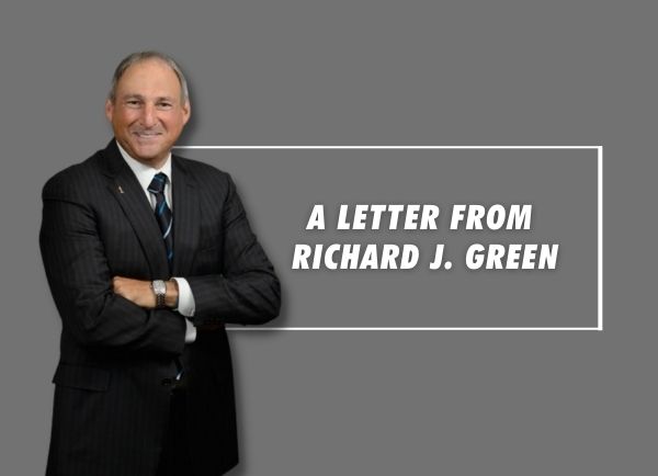 A Letter from Richard J. Green | Firstrust Bank