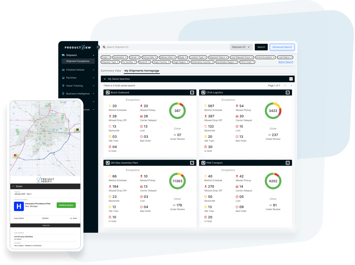 Real-time transportation supply chain visibility RTTV FreightVerify
